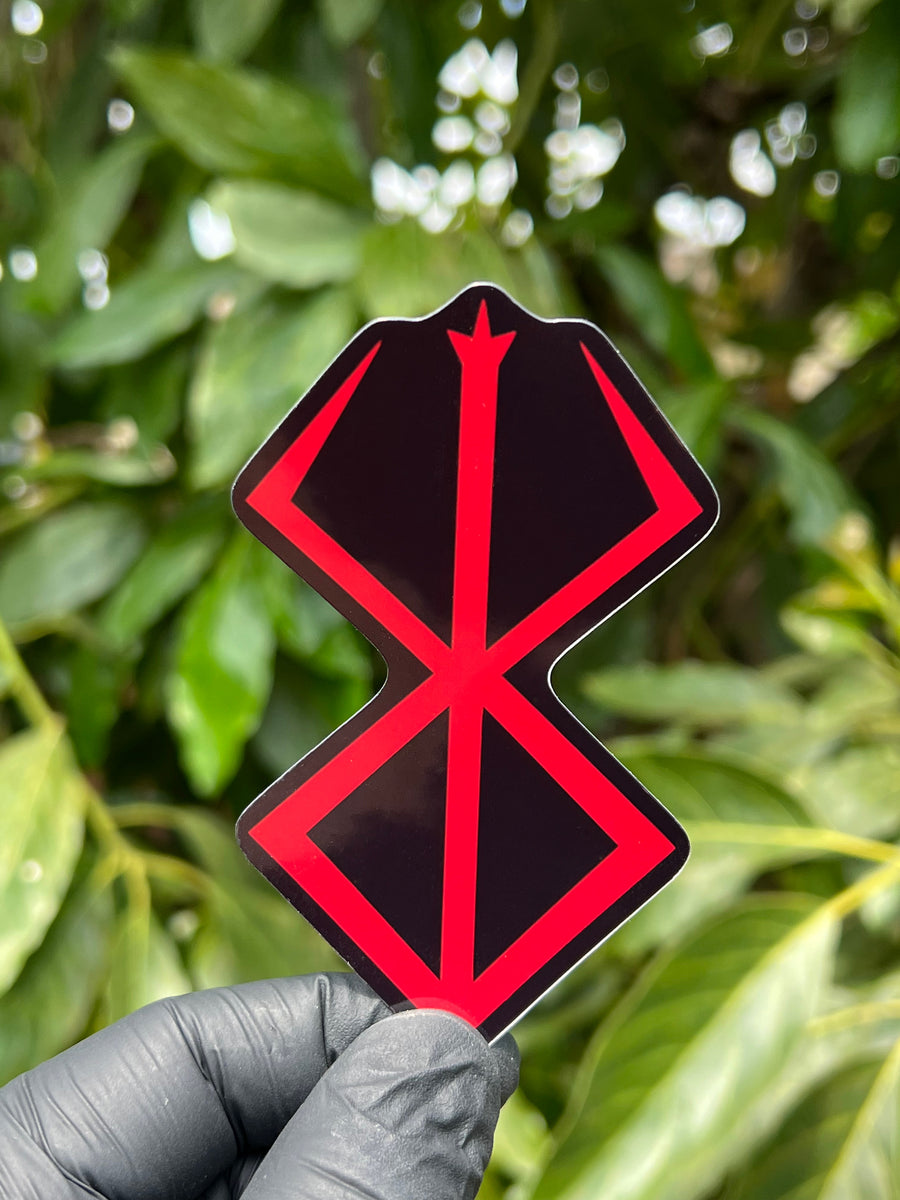 Berserk Brand of Sacrifice Anime Sticker - Vinyl Decals Laptop Sticker ...